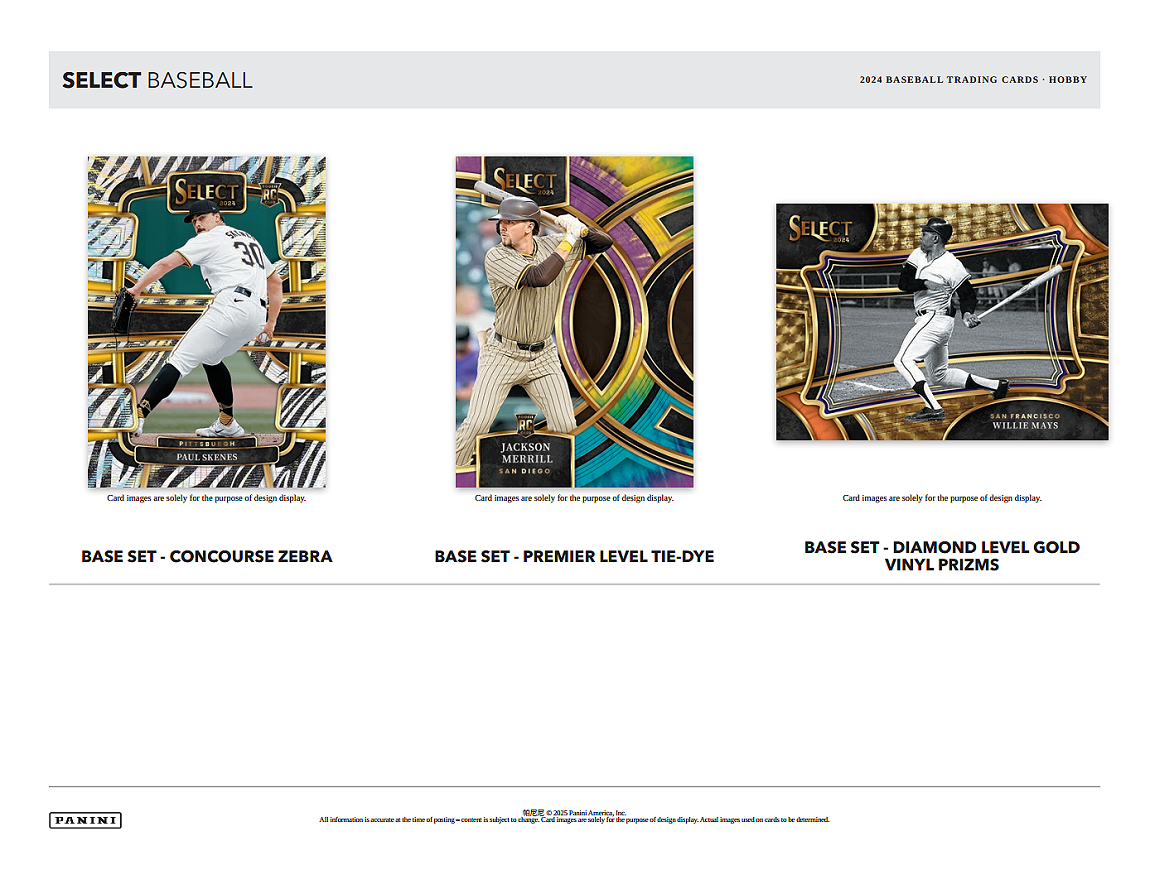 2024 Panini Select Baseball