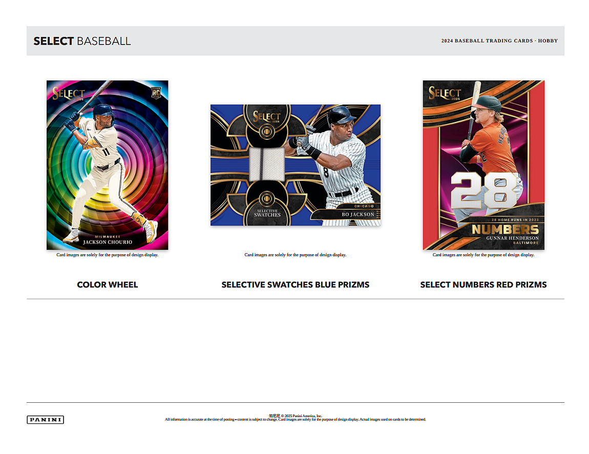 2024 Panini Select Baseball