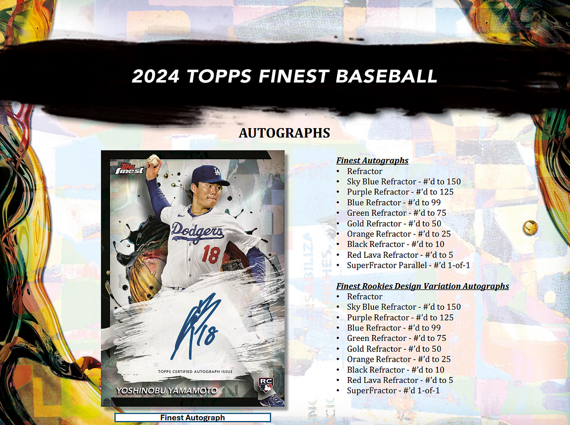 2024 MLB Topps Finest