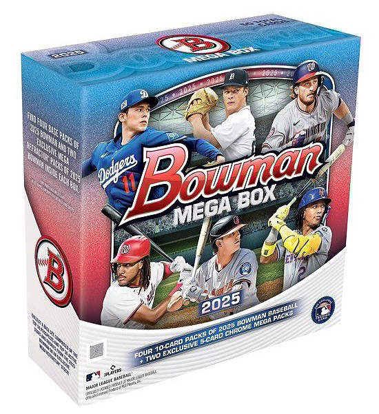 2025 MLB Bowman Mega Box