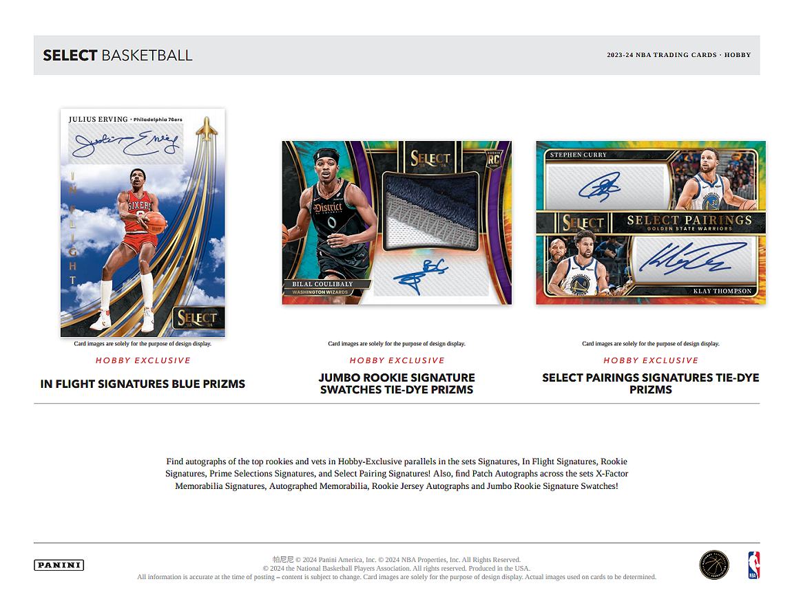 2023-24 NBA Panini Select