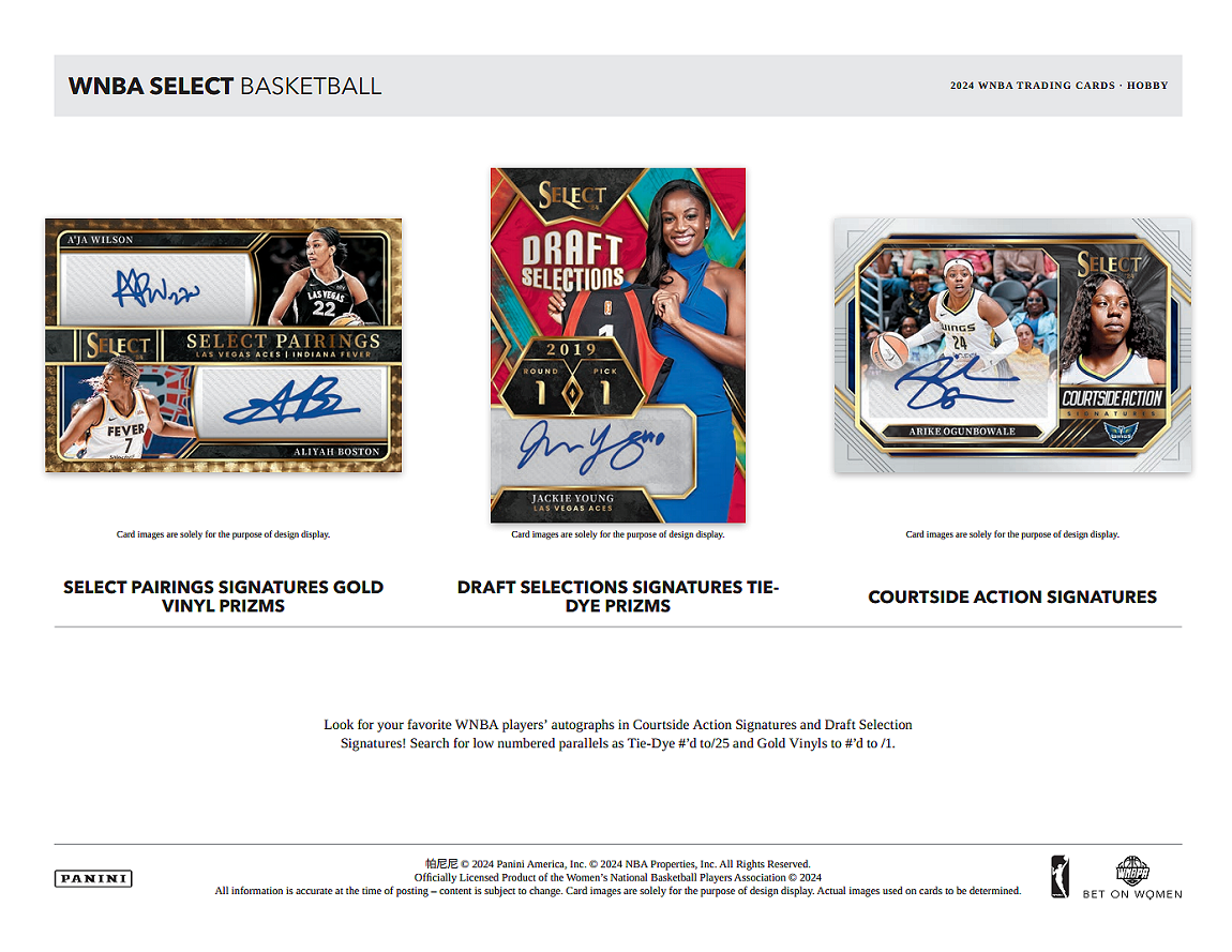 2024 WNBA Panini Select