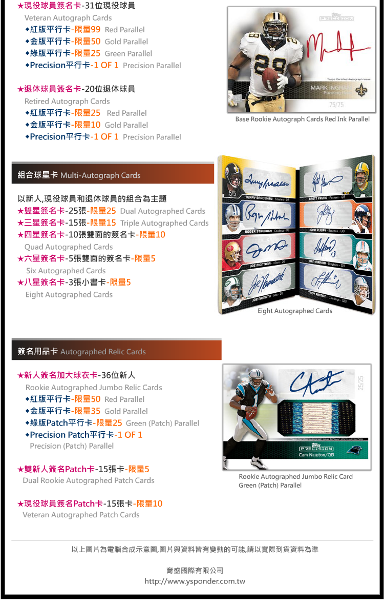 2011 NFL Topps Precision