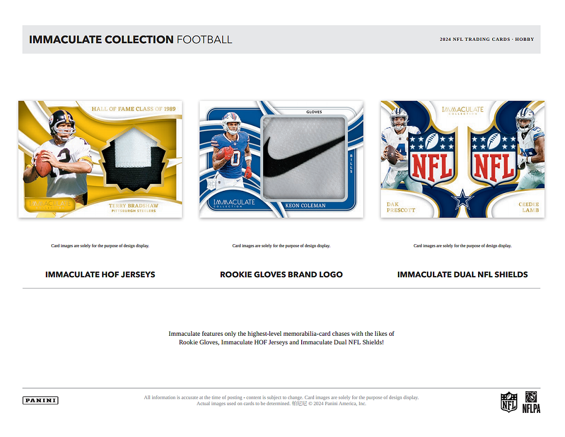 2024 NFL Panini Immaculate