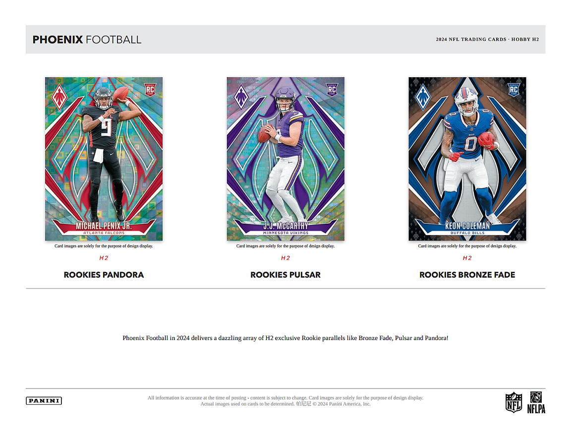 2024 NFL Panini Phoenix Hobby H2