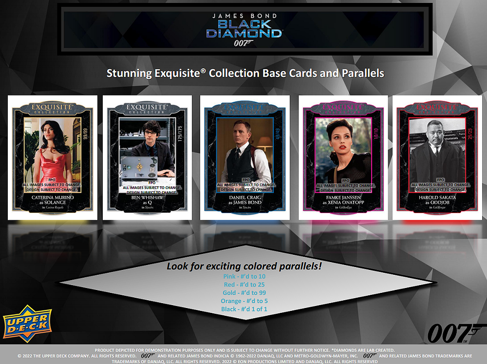 Upper Deck 007 James Bond Black Diamond