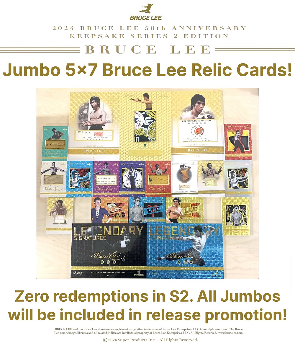 2024 Keepsake Bruce Lee 50th Anniversary Series 2 Edition