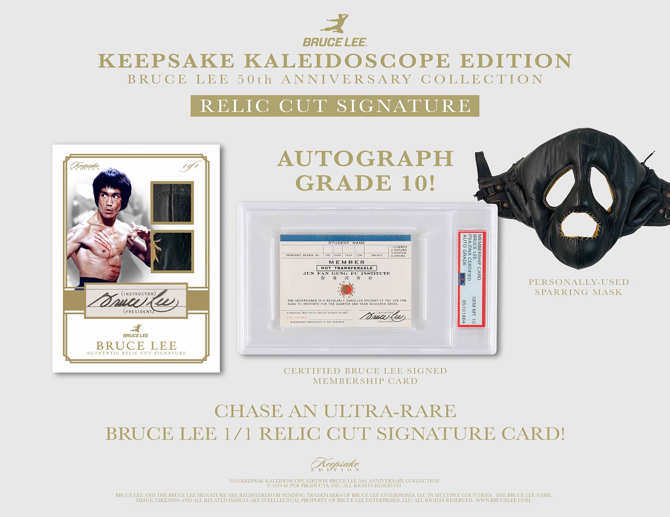 2024 Keepsake Kaleidosope Bruce Lee 50th Anniversary Edition