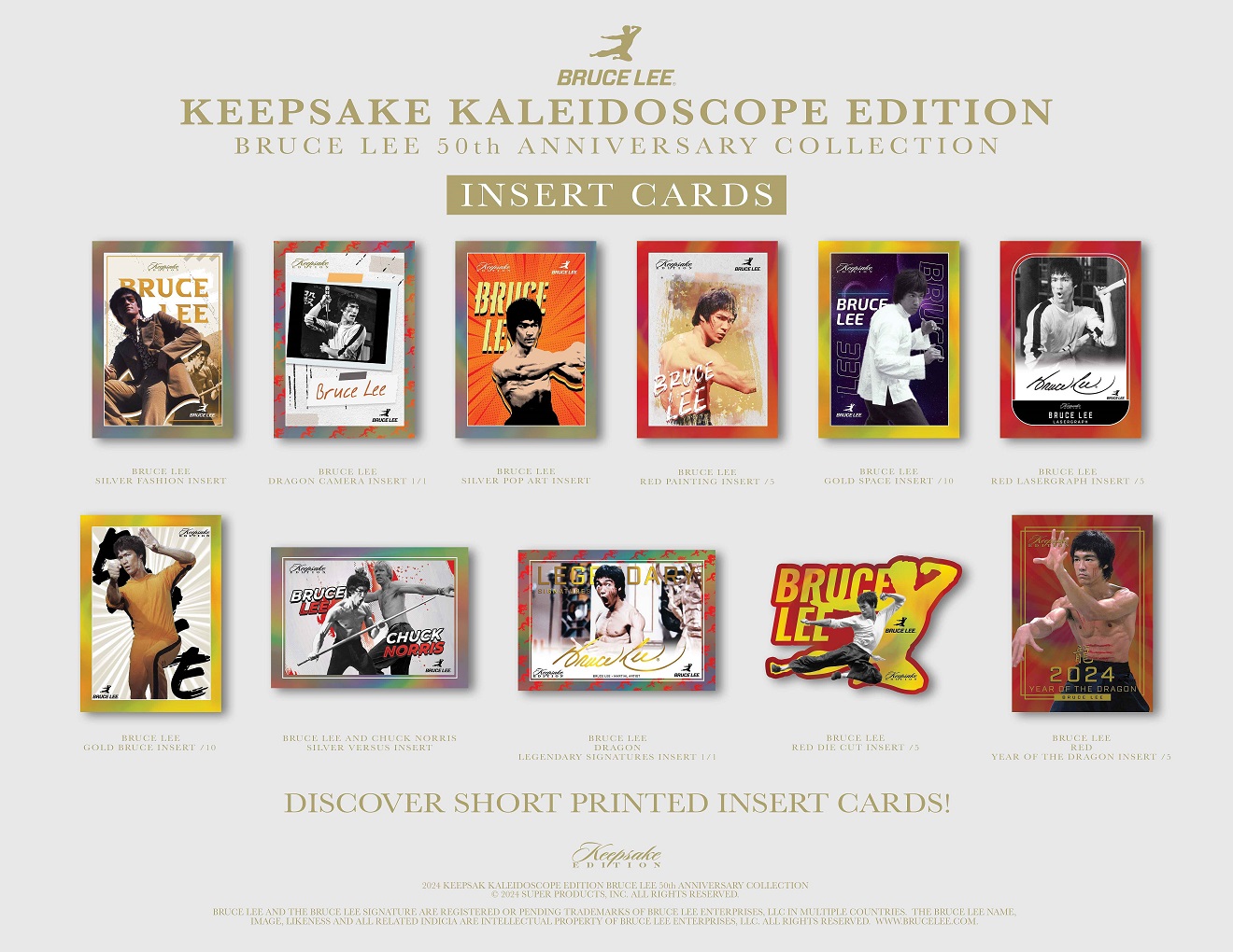 2024 Keepsake Kaleidosope Bruce Lee 50th Anniversary Edition